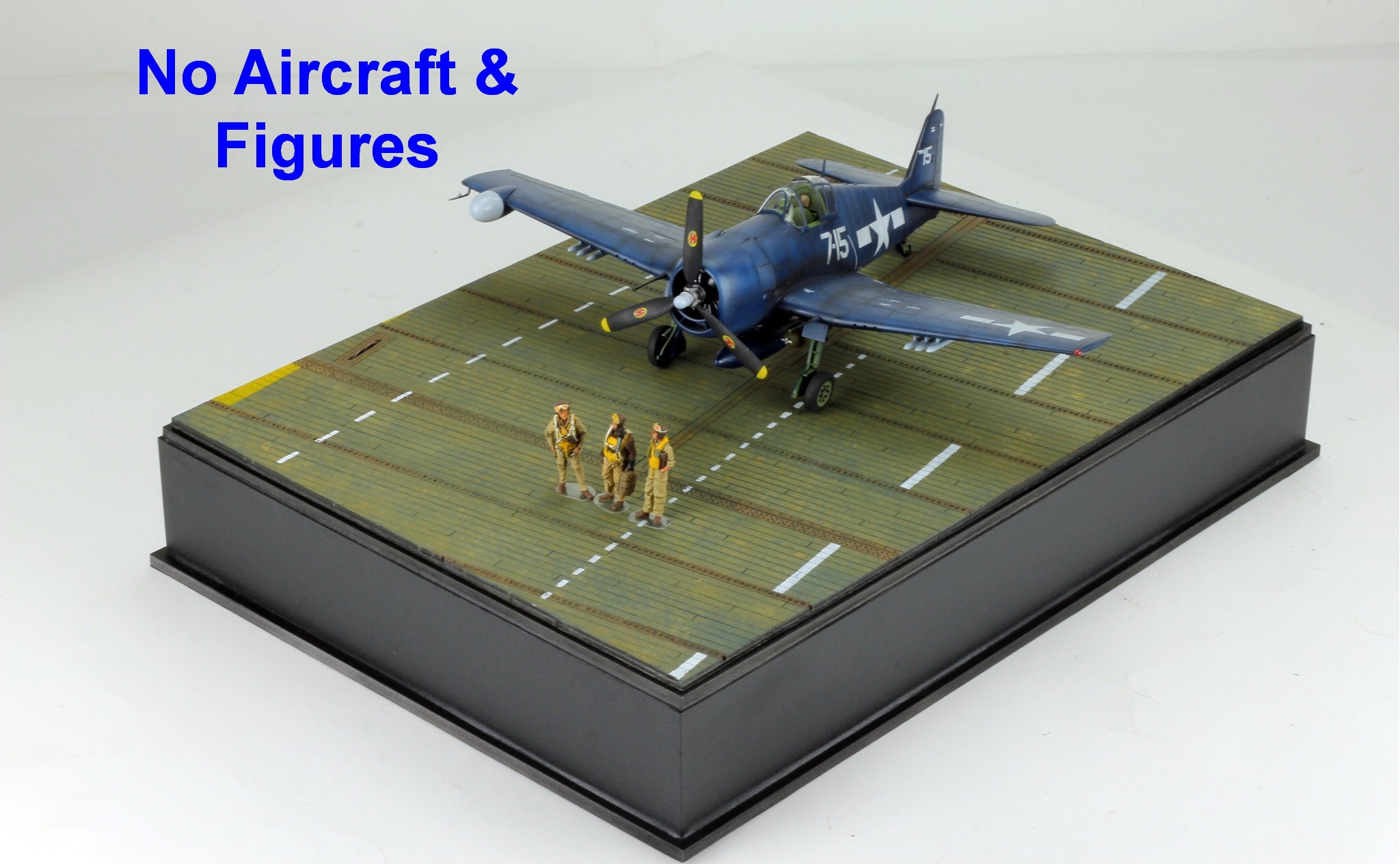 ProBuilt 1:48 US Aircraft Carrier Deck Section WW2 (Base 2) – ProBuiltModel