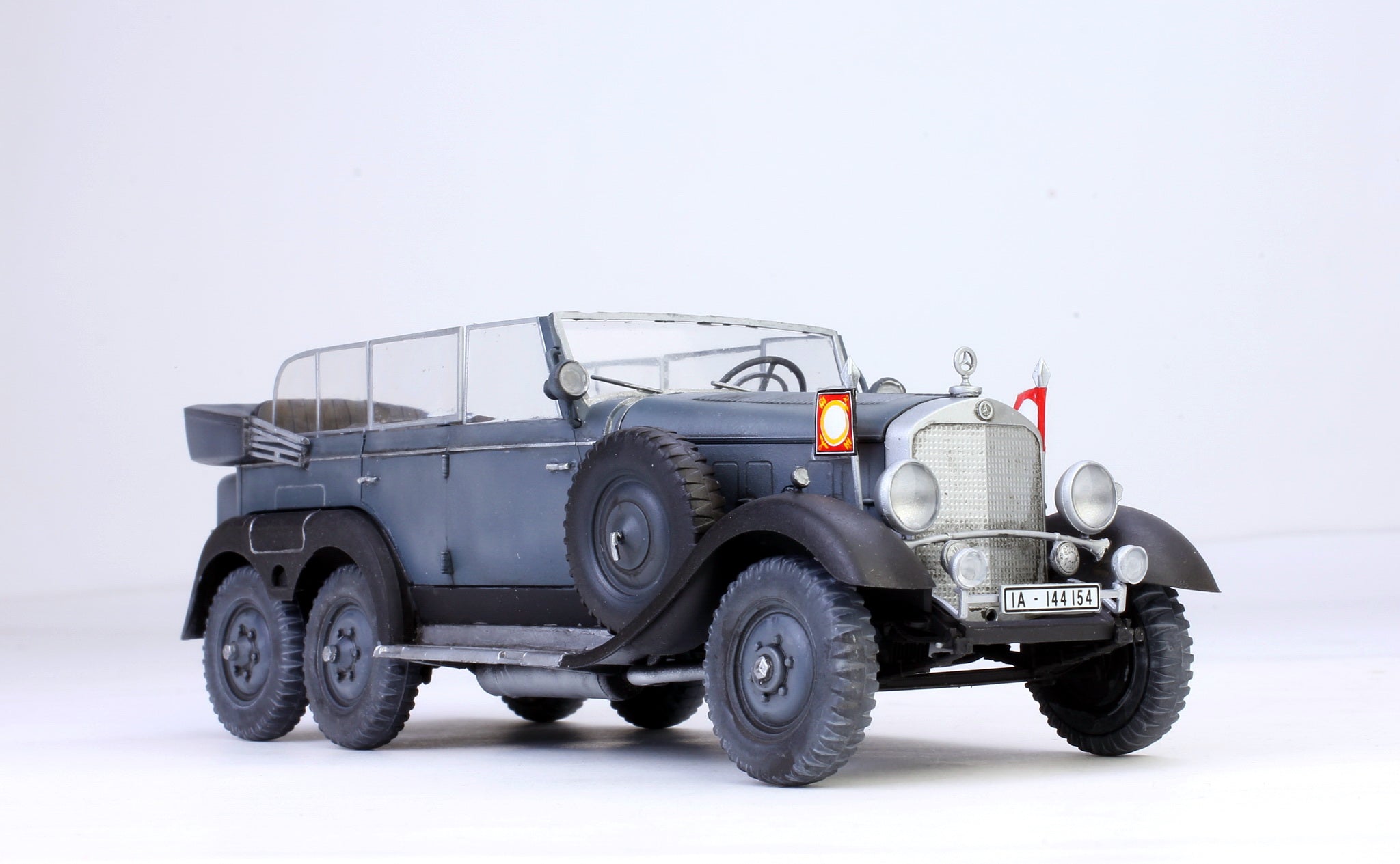 Prebuilt Model 1/35 German Staff Car "G4" WW2 – ProBuiltModel