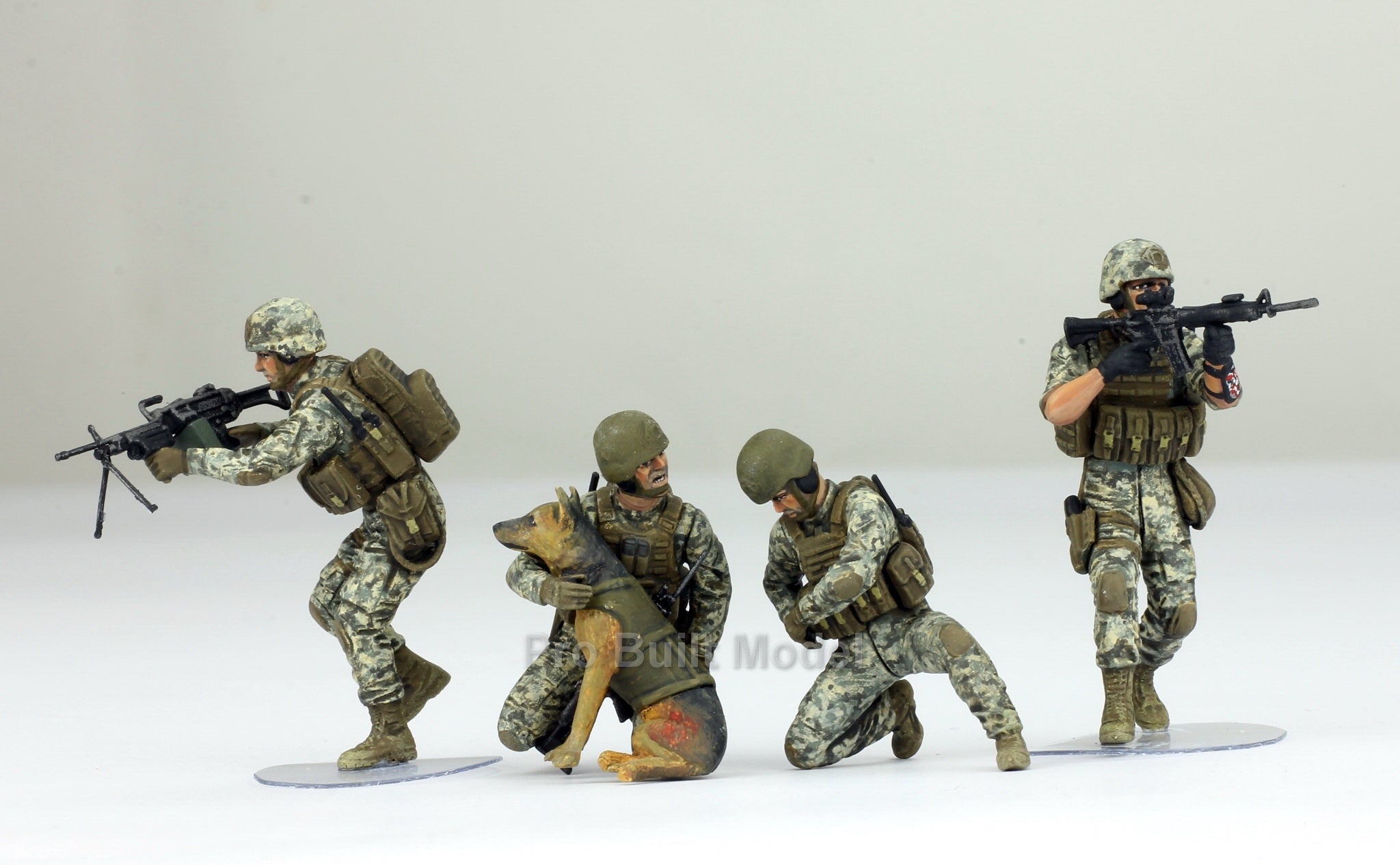 1/35 Pro-Painted US Soldiers + MWD Set – “No Soldier Left Behind” | Pre ...