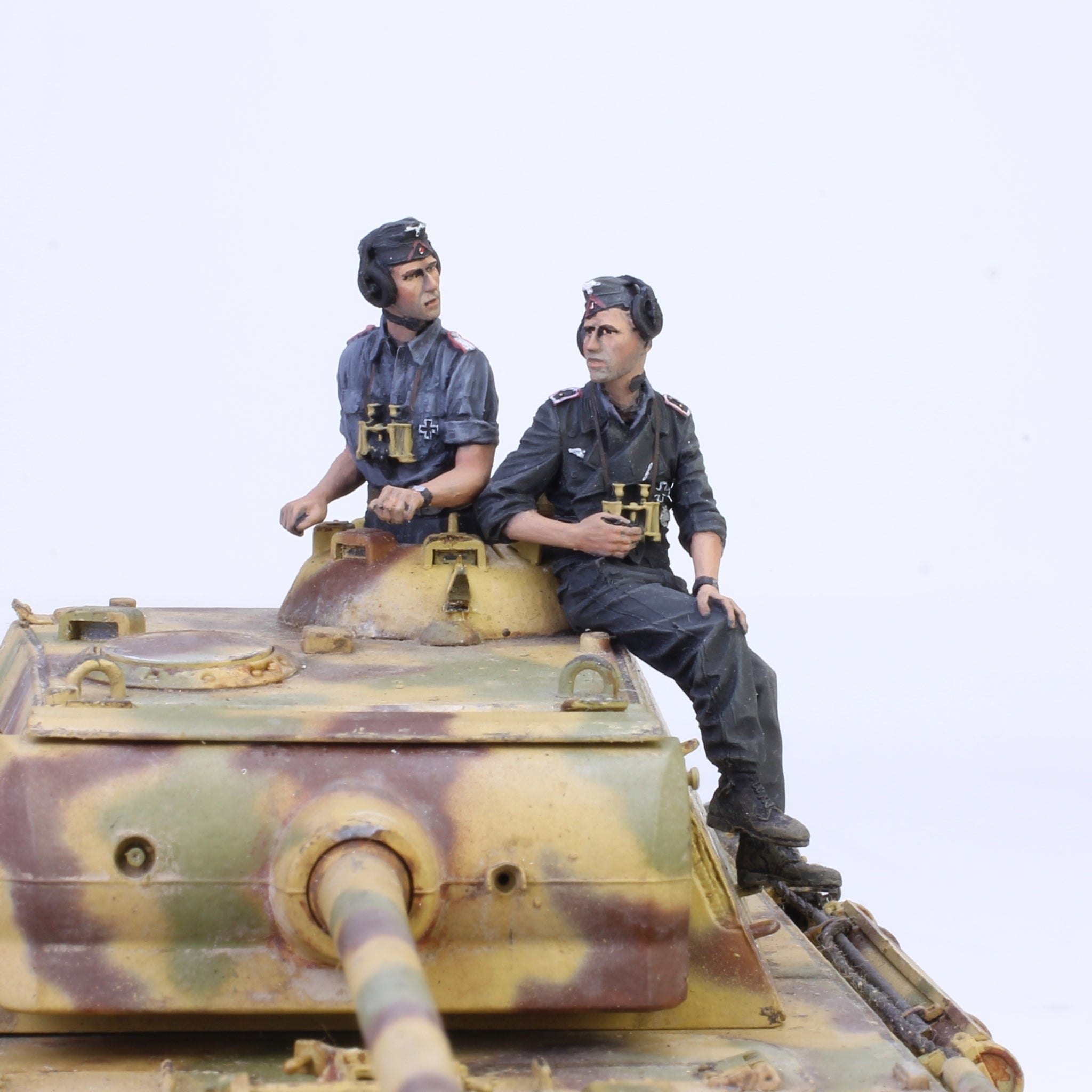 Set 02 ProPainted German Tank crews (Tiger, Panther, Panzer) WW2 ...