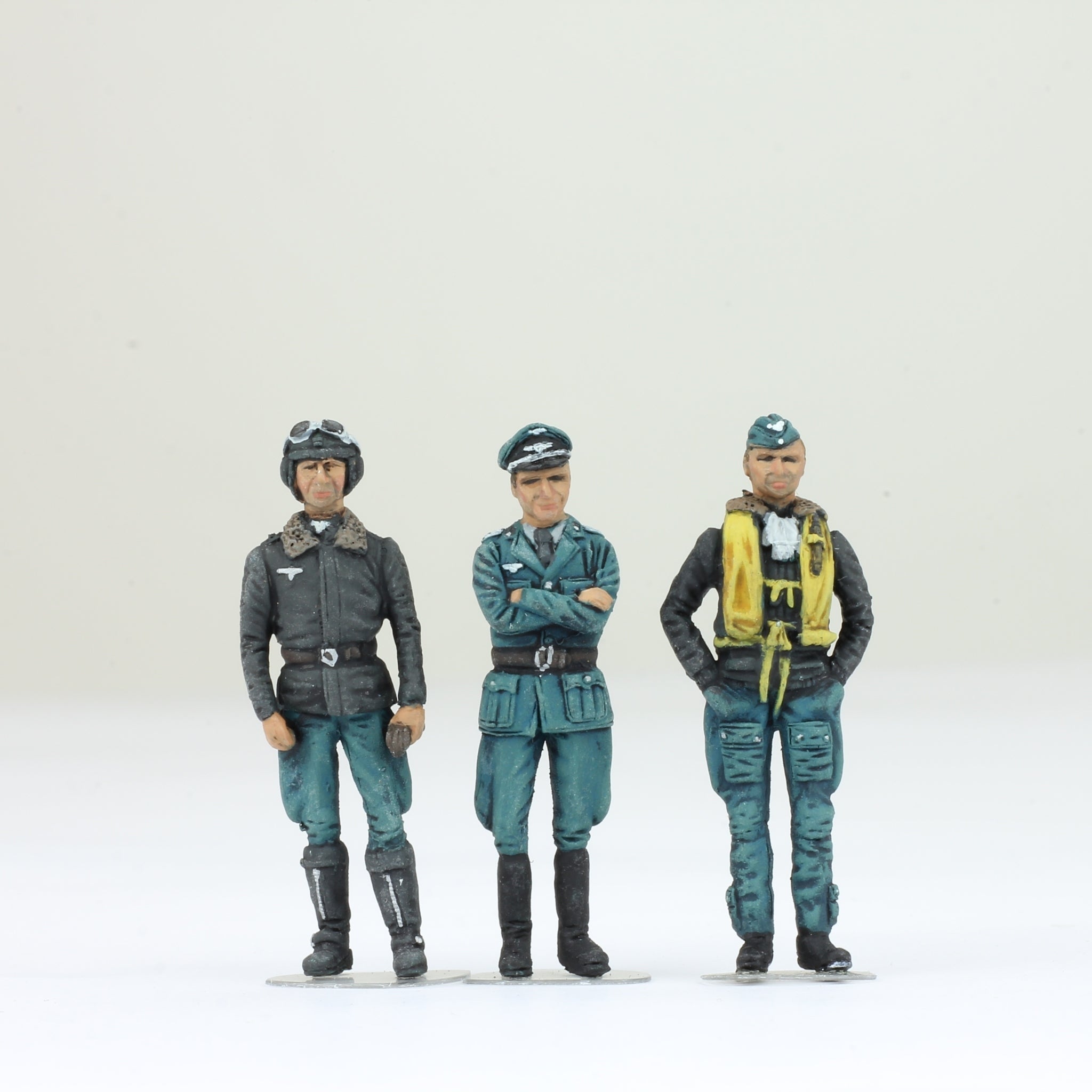 ProPainted Set 03 1:48 German Luftwaffe Fighter Pilots World War II ...