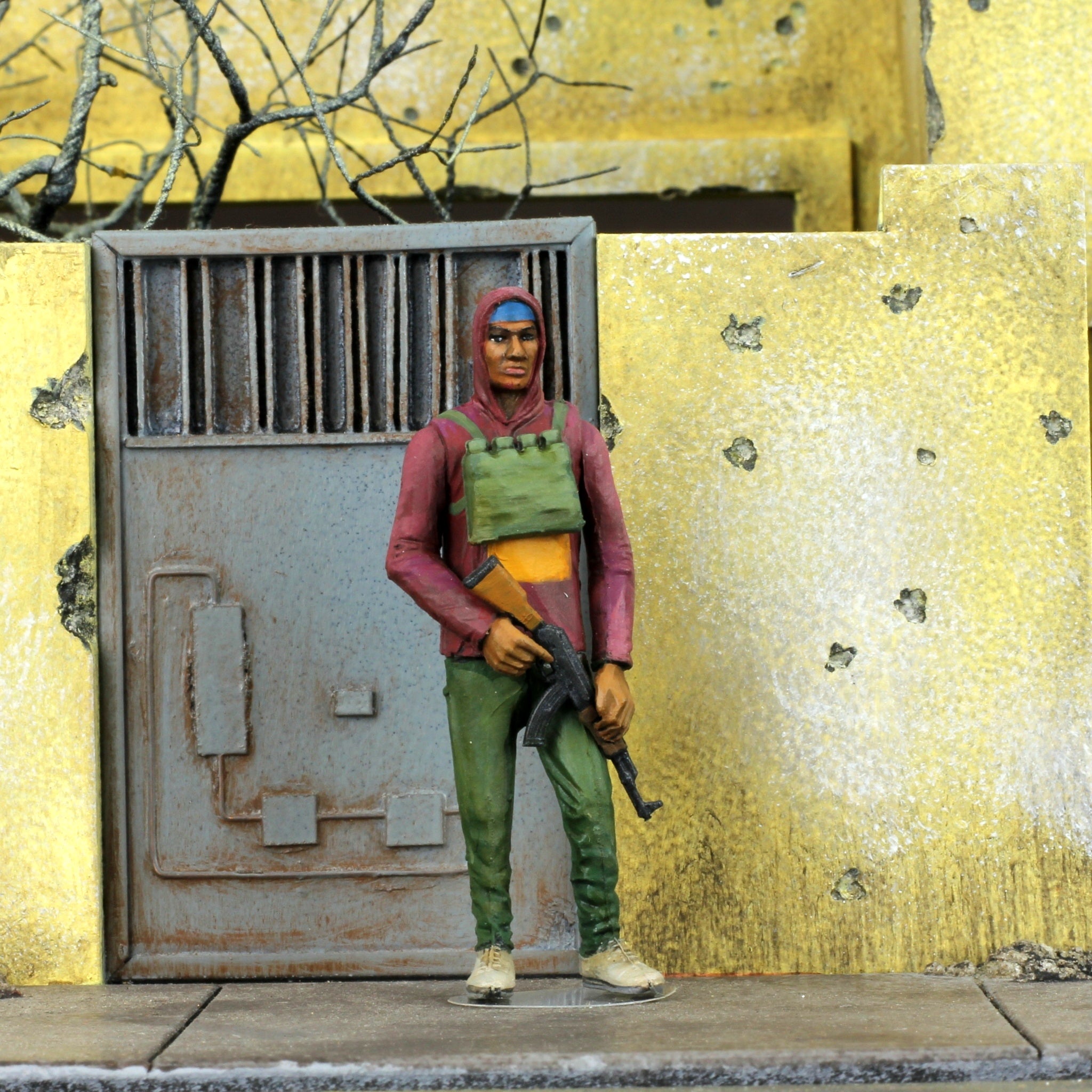 ProPainted 1:35 African Freedom Fighter Battle of Mogadishu, Somalia 1 ...