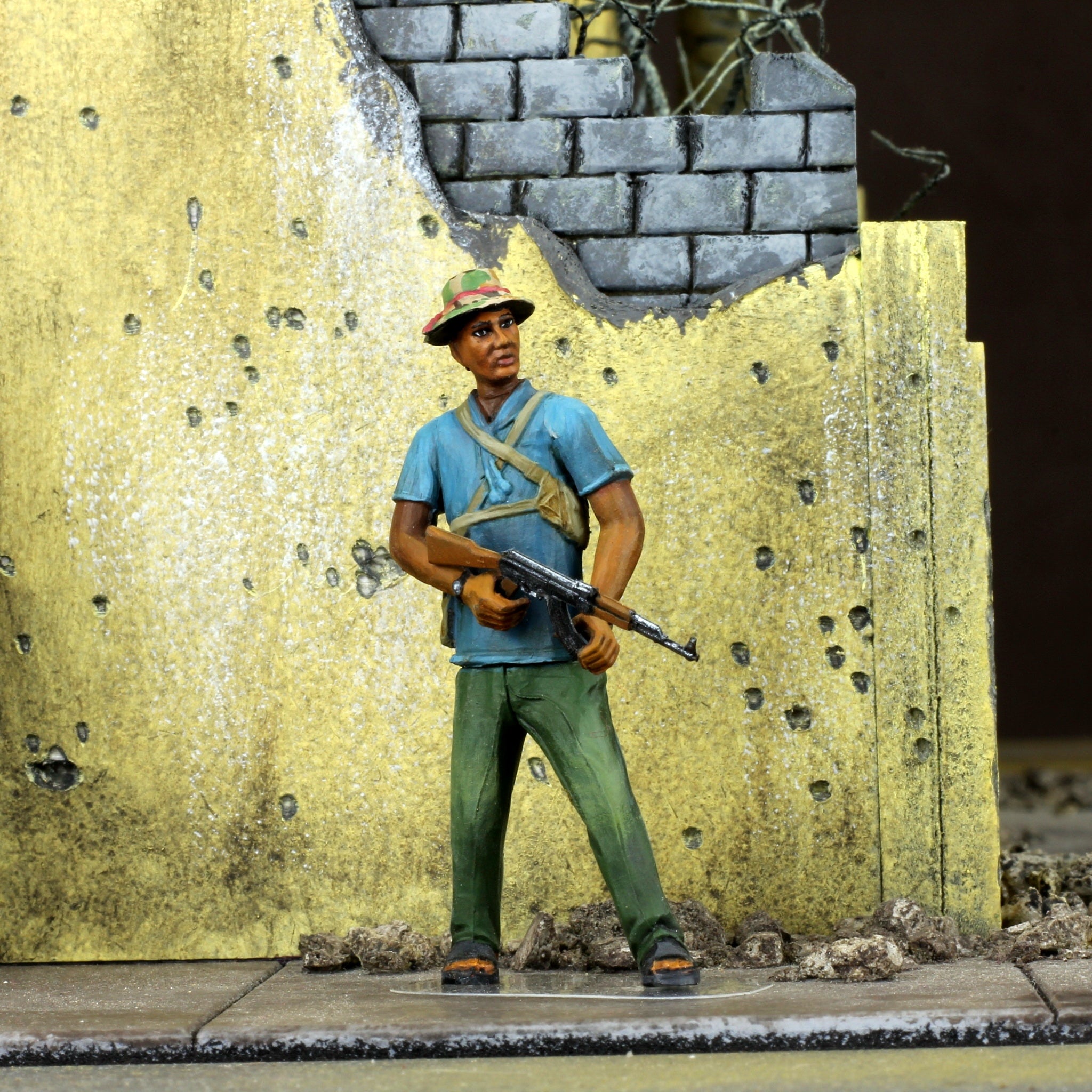 ProPainted 1:35 African Freedom Fighter Battle of Mogadishu, Somalia 1 ...