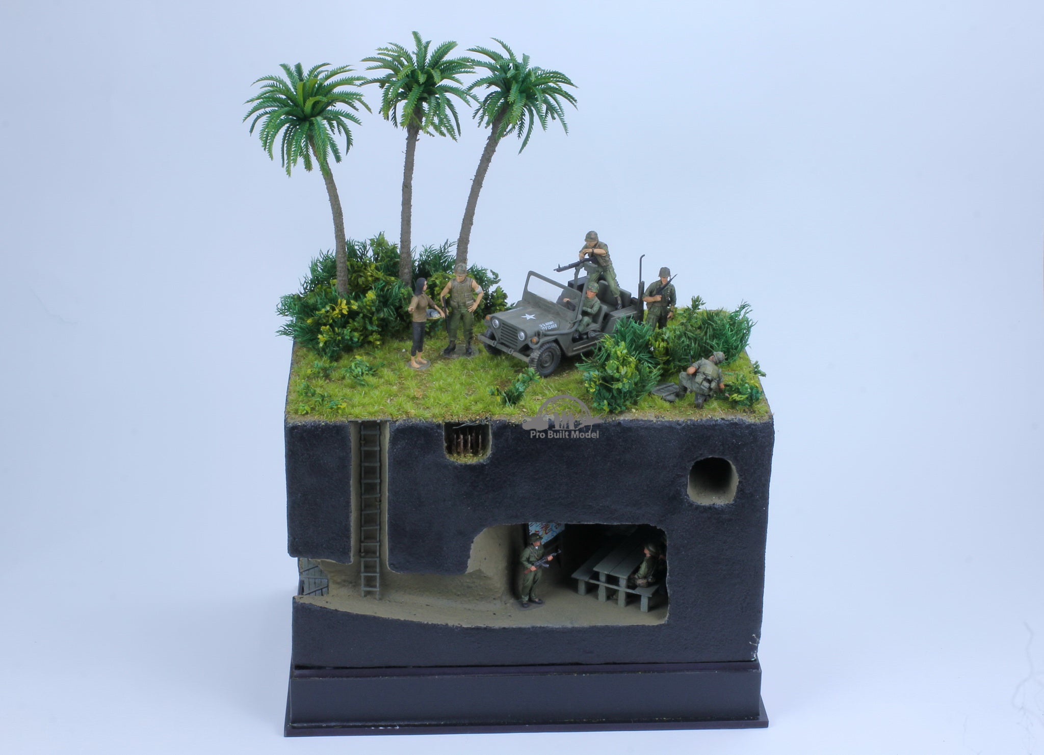 1/35 Cu Chi Tunnels Vietnam War Diorama Base – ProBuilt Models ...