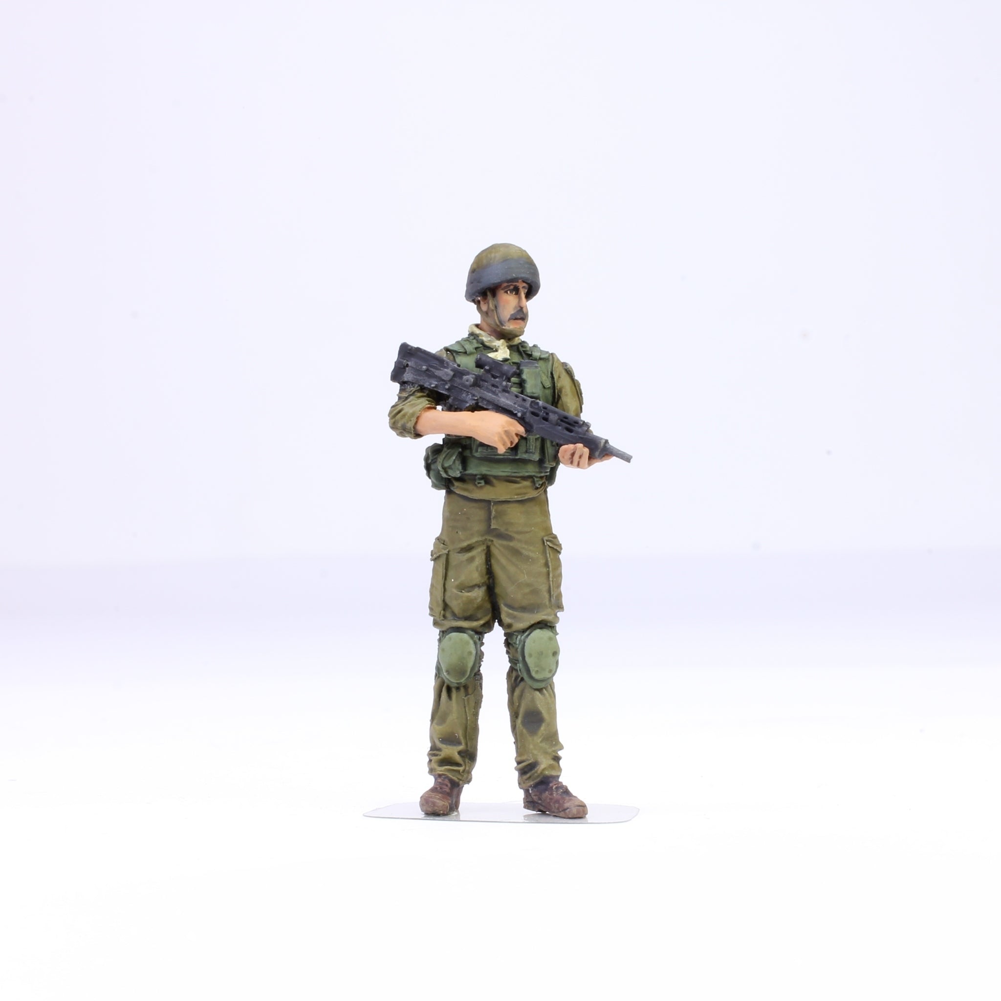 ProPainted Figure Israeli IDF Soldier In Fight , 1/35 Scaled Ratio, Mo ...