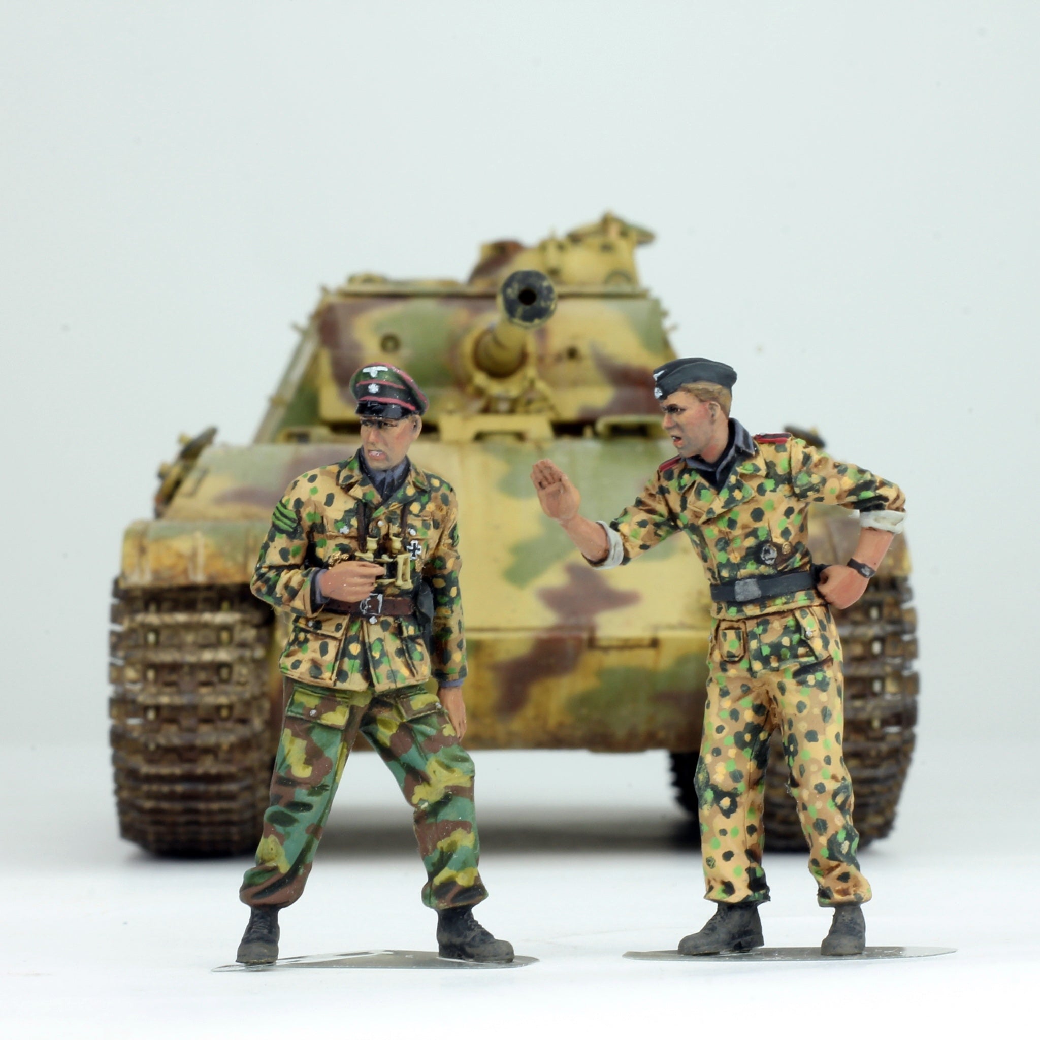 German Tank (Tiger, Panther) 02 Crews WW2, 1/35 World War II ...