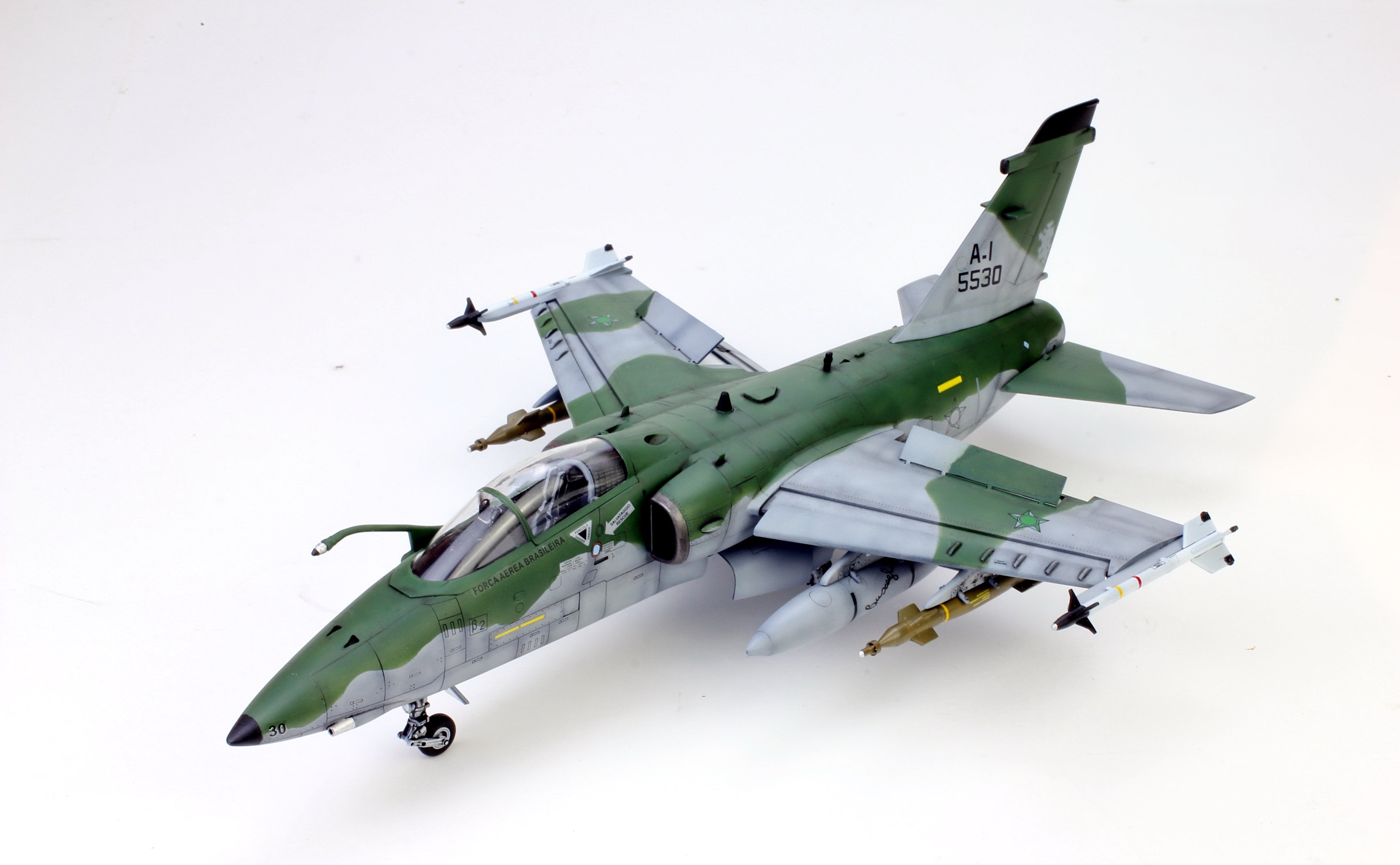 AMX A-1A Ground Attack Aircraft 1/48 Scaled Ratio – ProBuiltModel