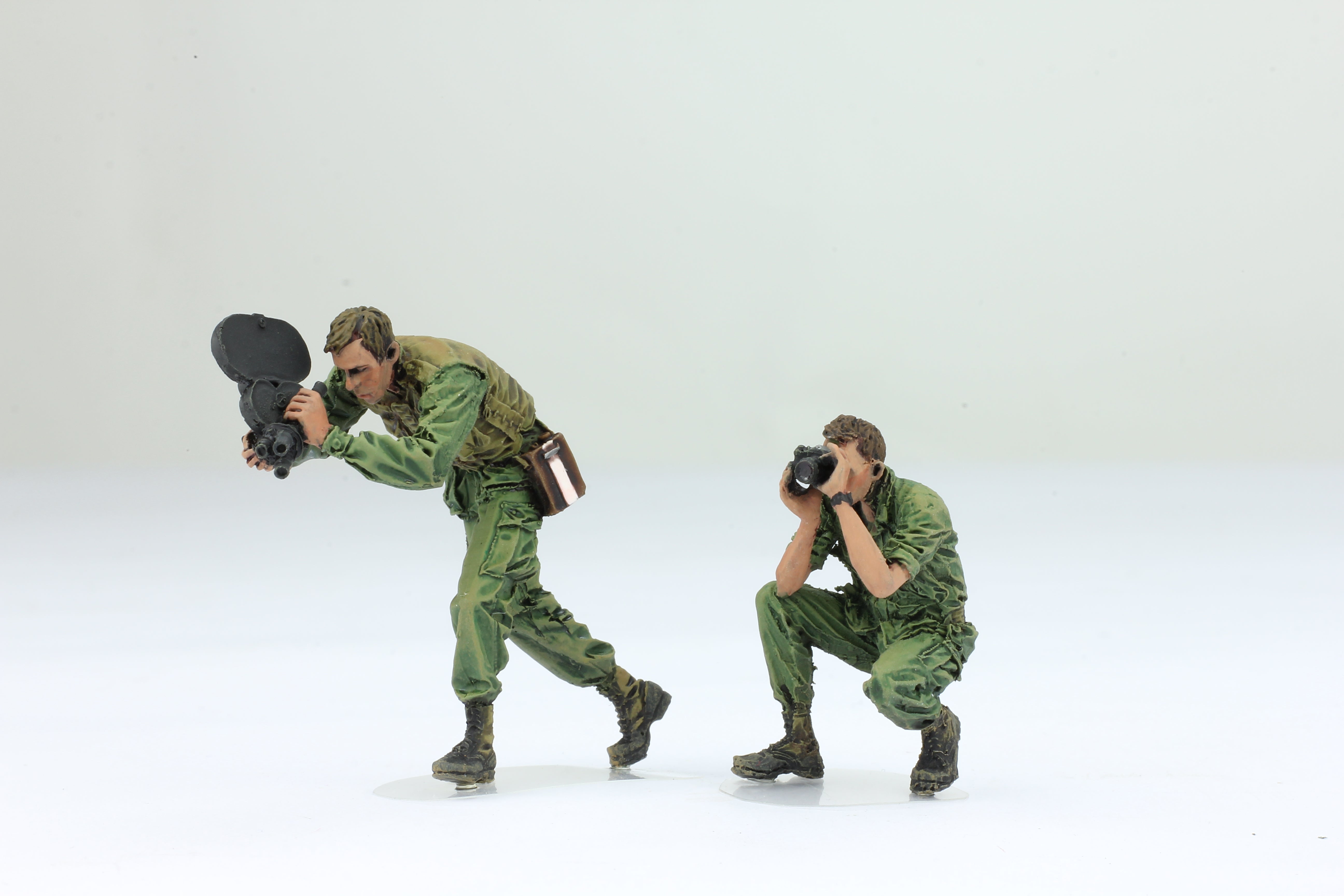 Set 02 ProPainted 1:35 US Cameraman & War Photographer | Vietnam War M ...