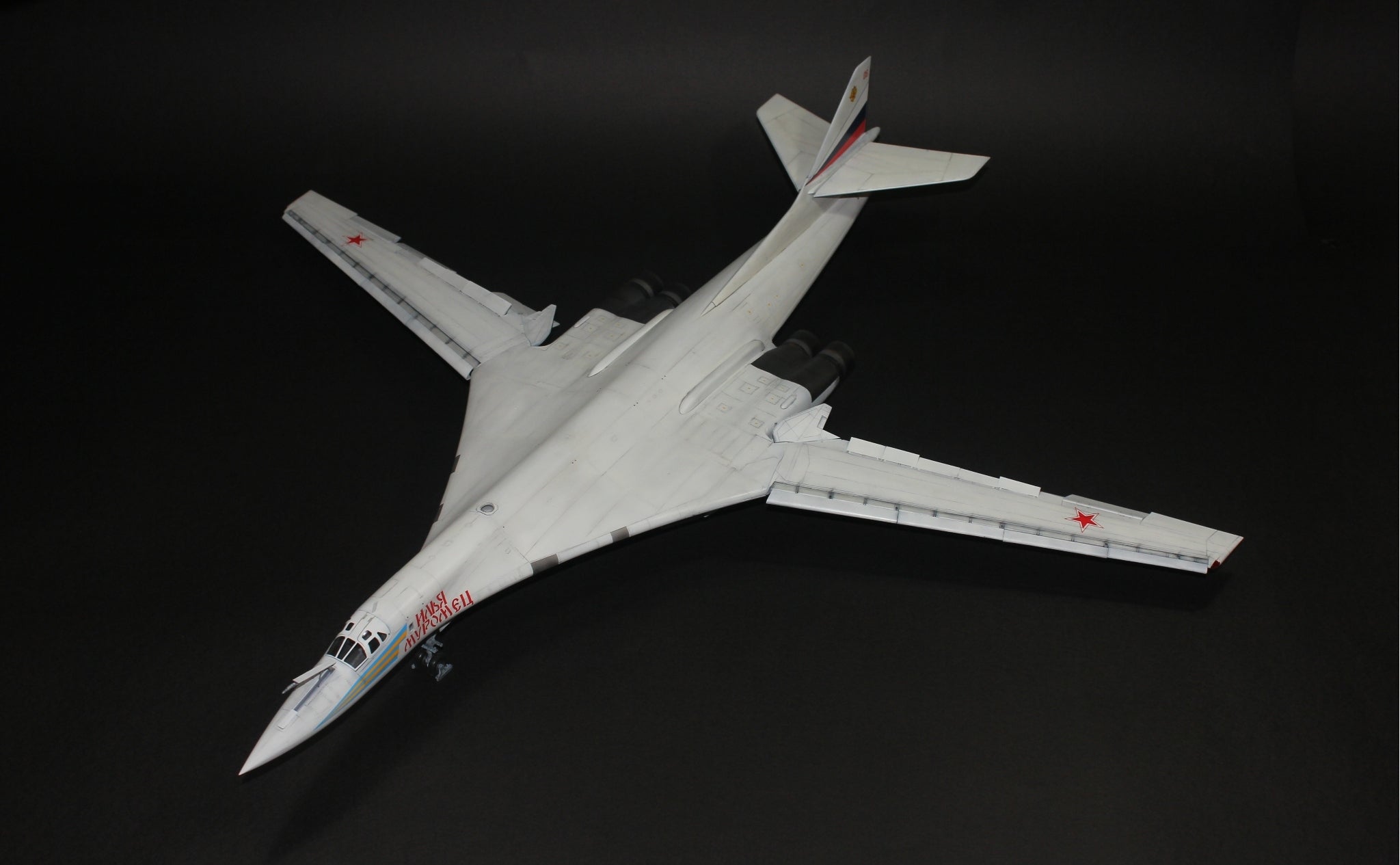 PreOrder 1/72 ProBuilt TU-160 Blackjack Bomber – Trumpeter Model Kit ...