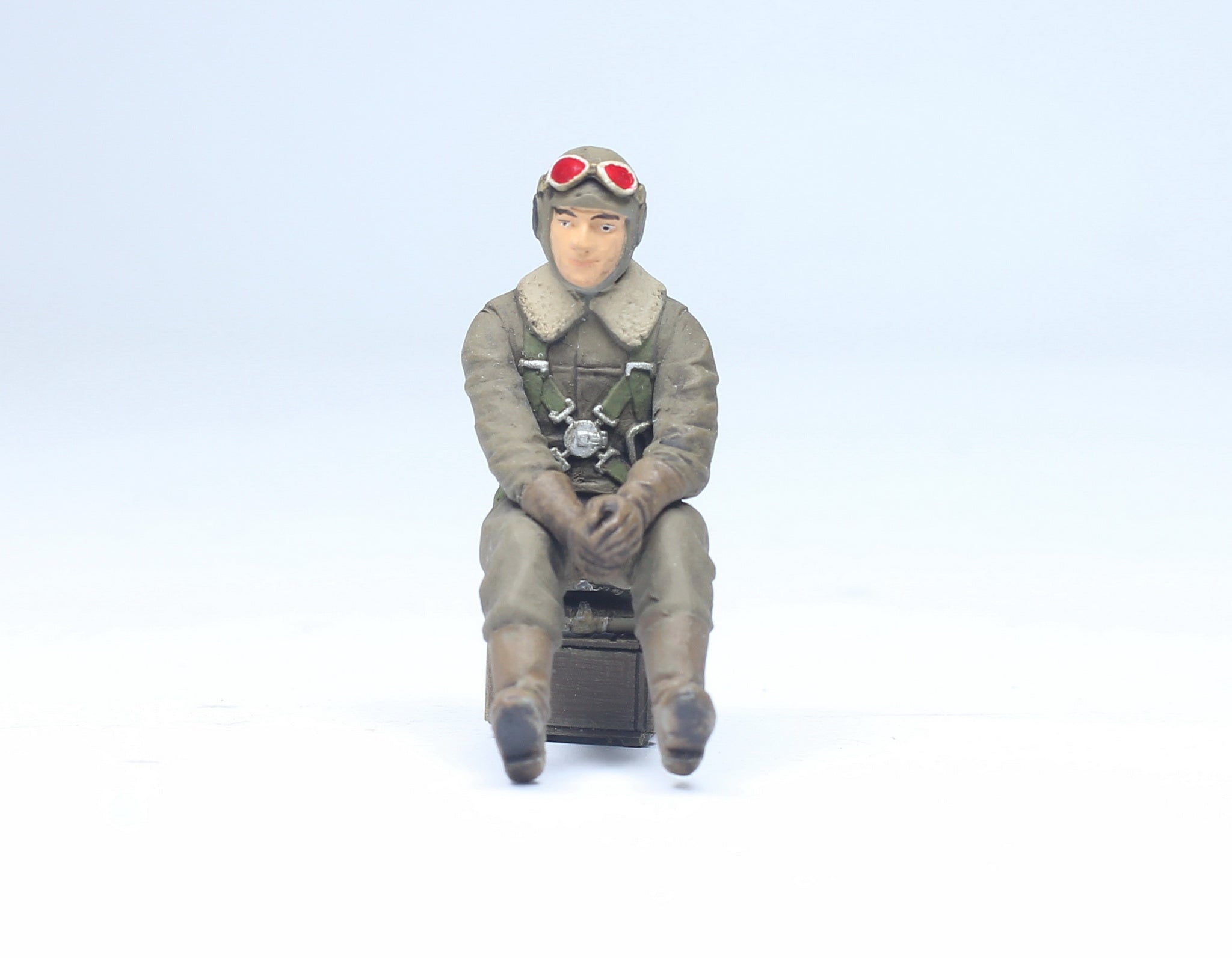Seated Japanese Pilot , 1/32 Scaled Ratio, World War II – ProBuiltModel