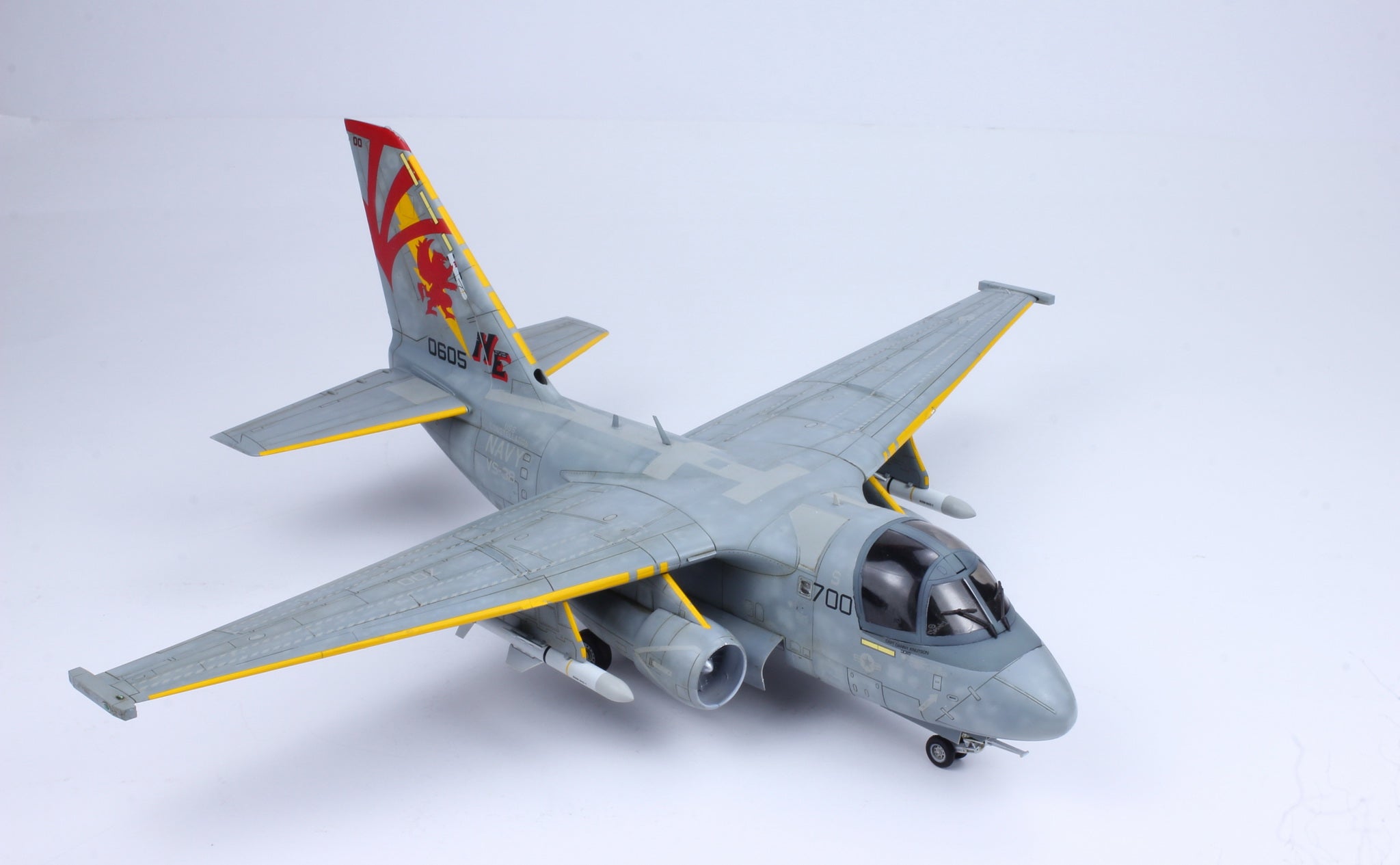 US Navy S3 A/B Viking - 1/48 Scaled Ratio - Kit made by Italeri - Buil ...