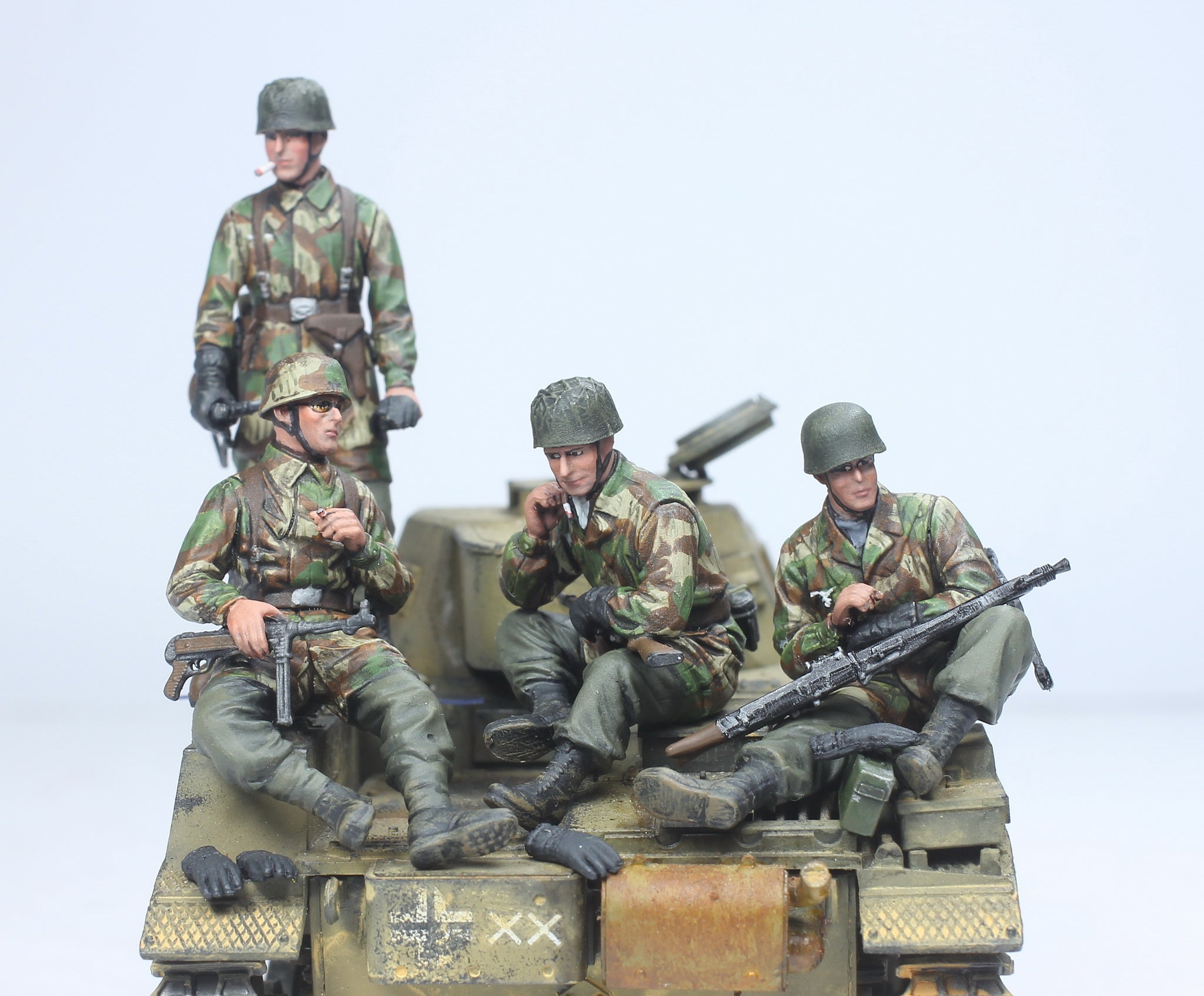German 3rd Fallschirmjager Division (Ardennes 1944), 1/35 Scaled Ratio ...