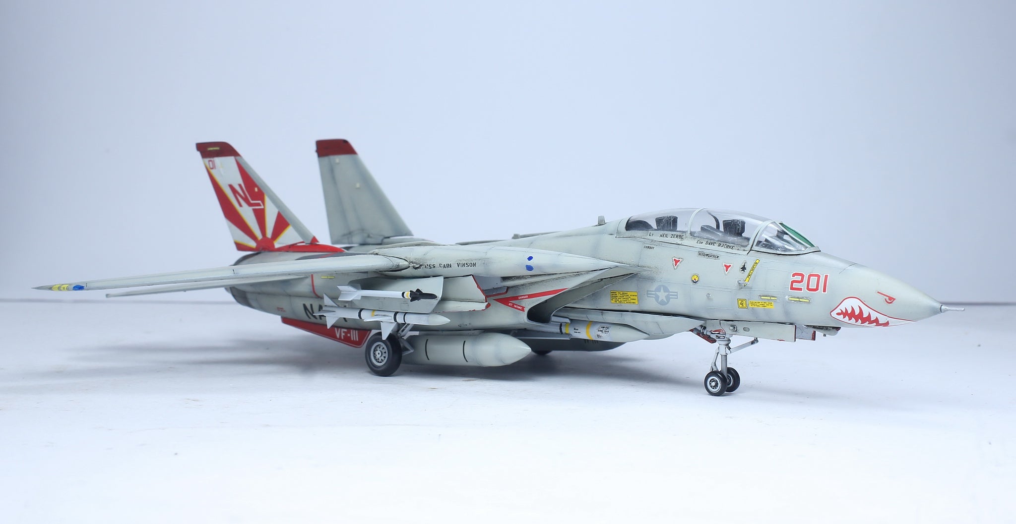 US Navy F-14A Tomcat Sundowner - 1/72 Scaled Ratio – ProBuiltModel