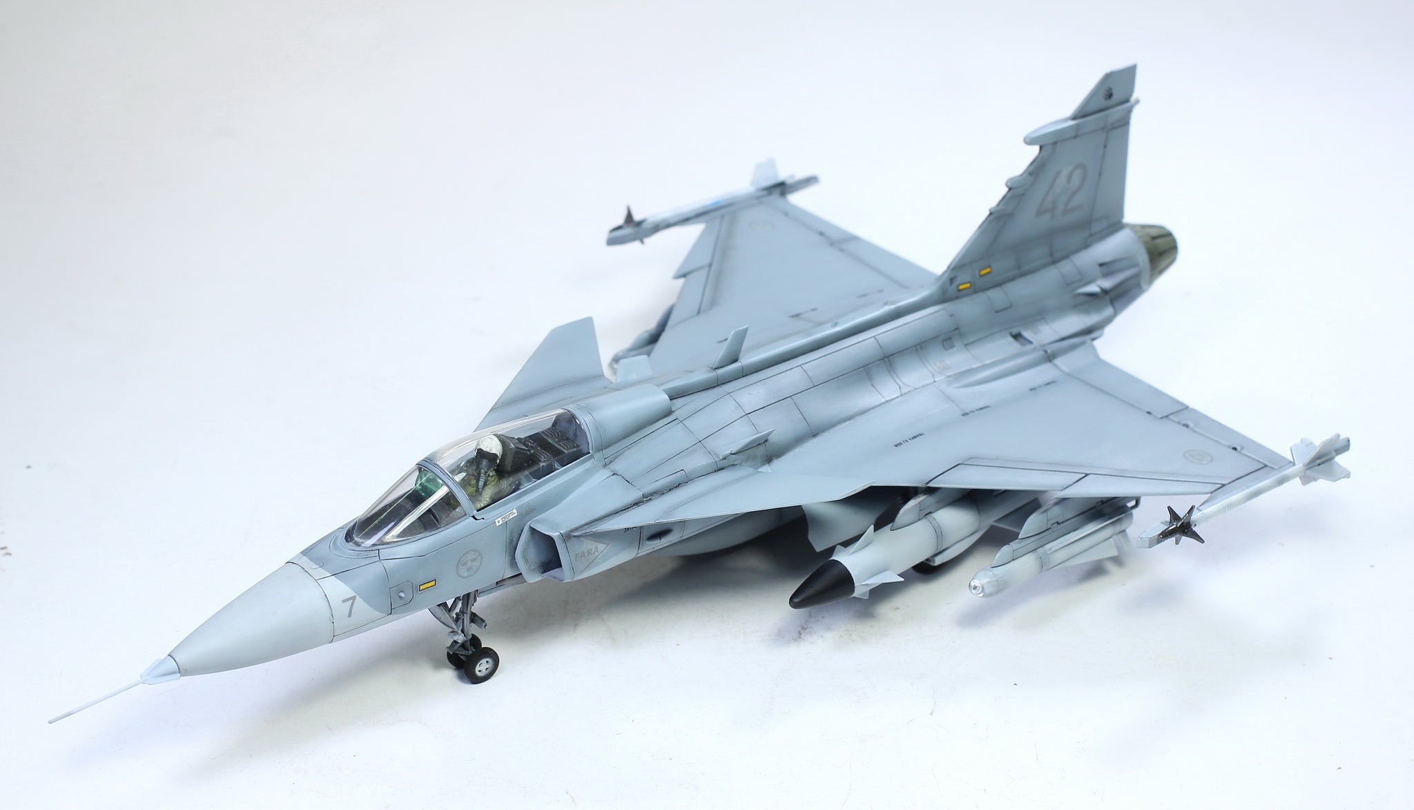 PreOrder 1:48 SAAB JAS 39 A Gripen – Handcrafted Fighter Jet Model by ...